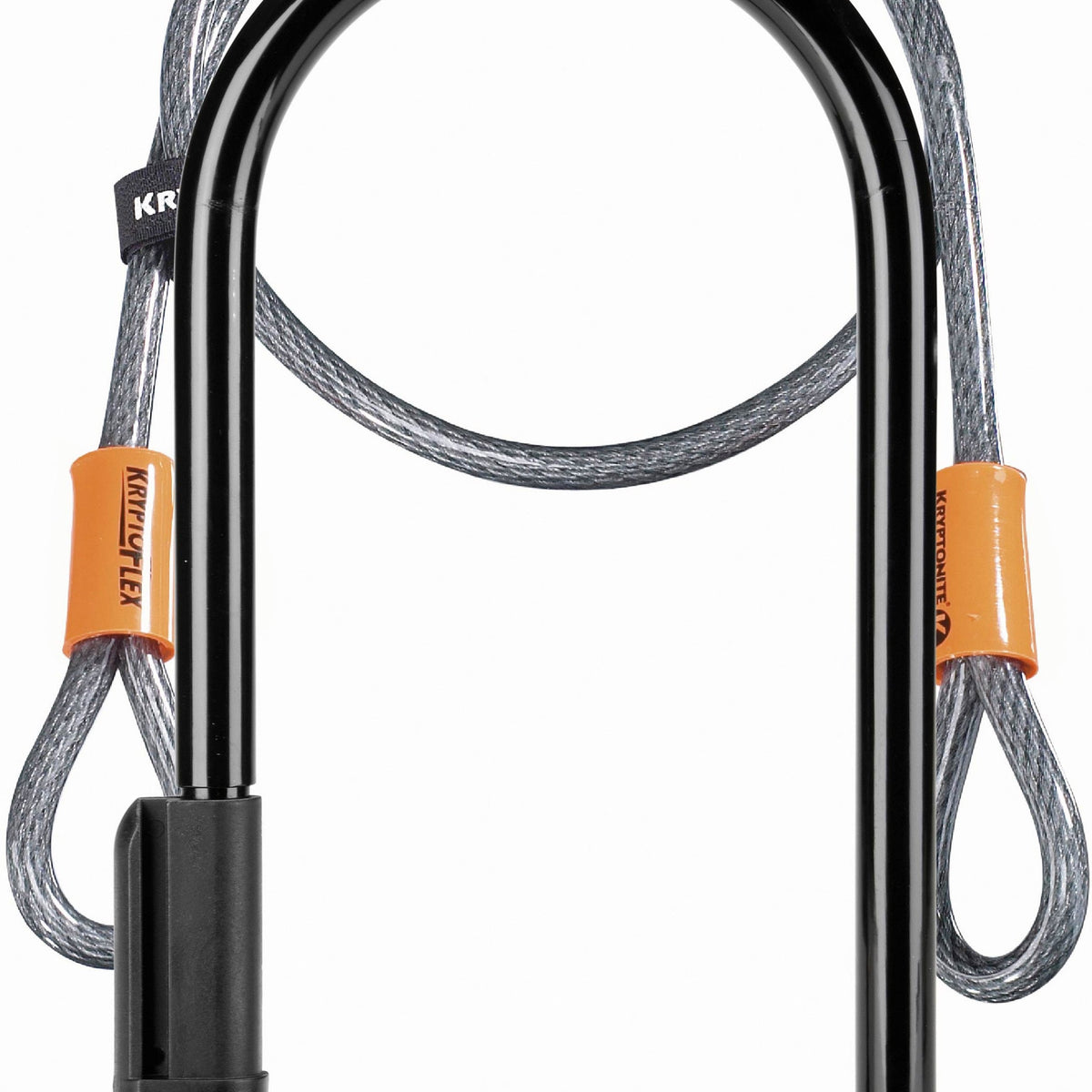 Kryptonite Keeper 12 Standard U-Lock W/ 4' Flex Cable – Full Cycle