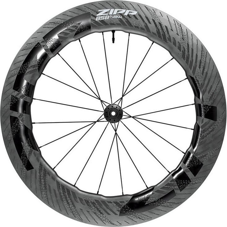 Zipp 858 NSW Tubeless D1 Disc Brake Front Wheel – Full Cycle