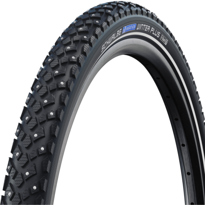 Schwalbe Marathon Winter Plus Wire Bead Studded Tire – Full Cycle