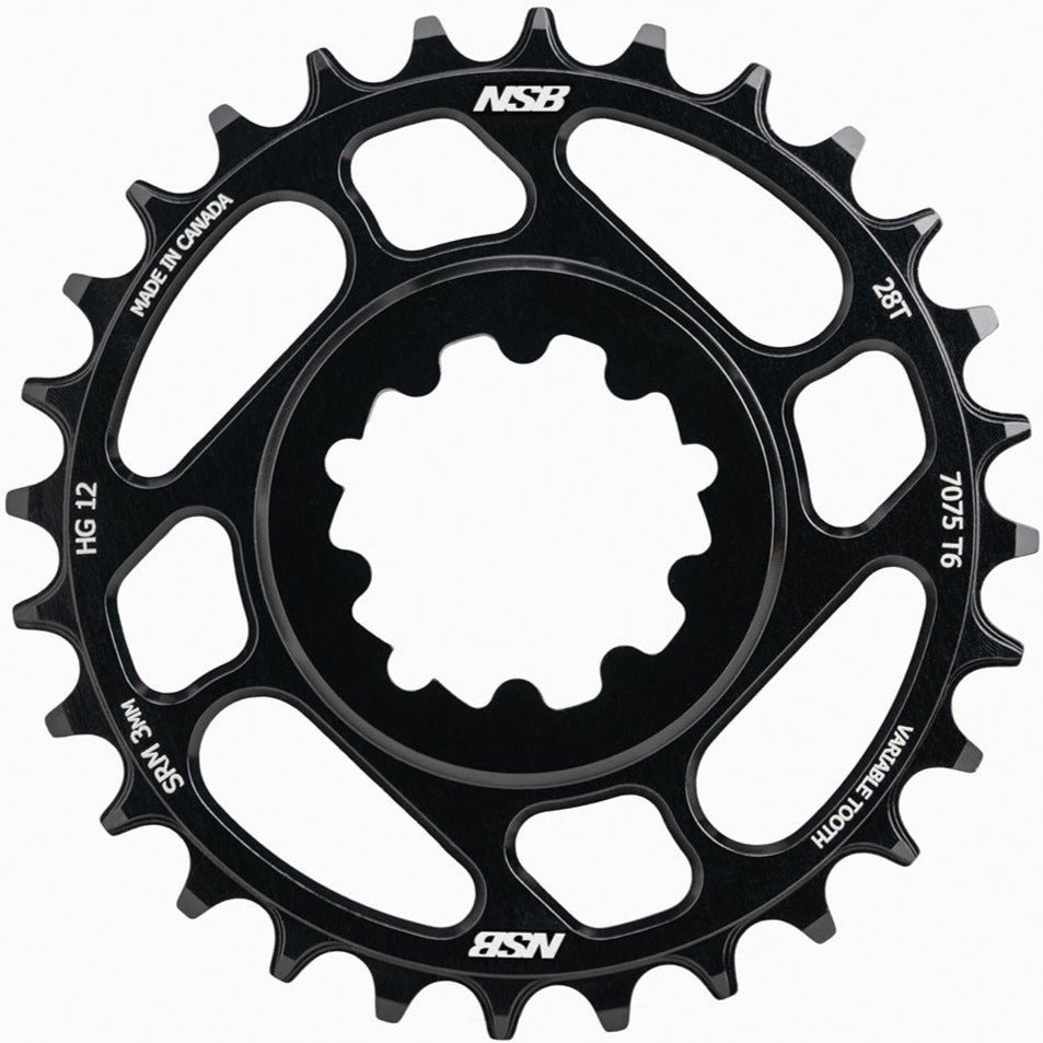 NSB SRAM 3-Bolt Direct Mount HG12 Chainring – Full Cycle