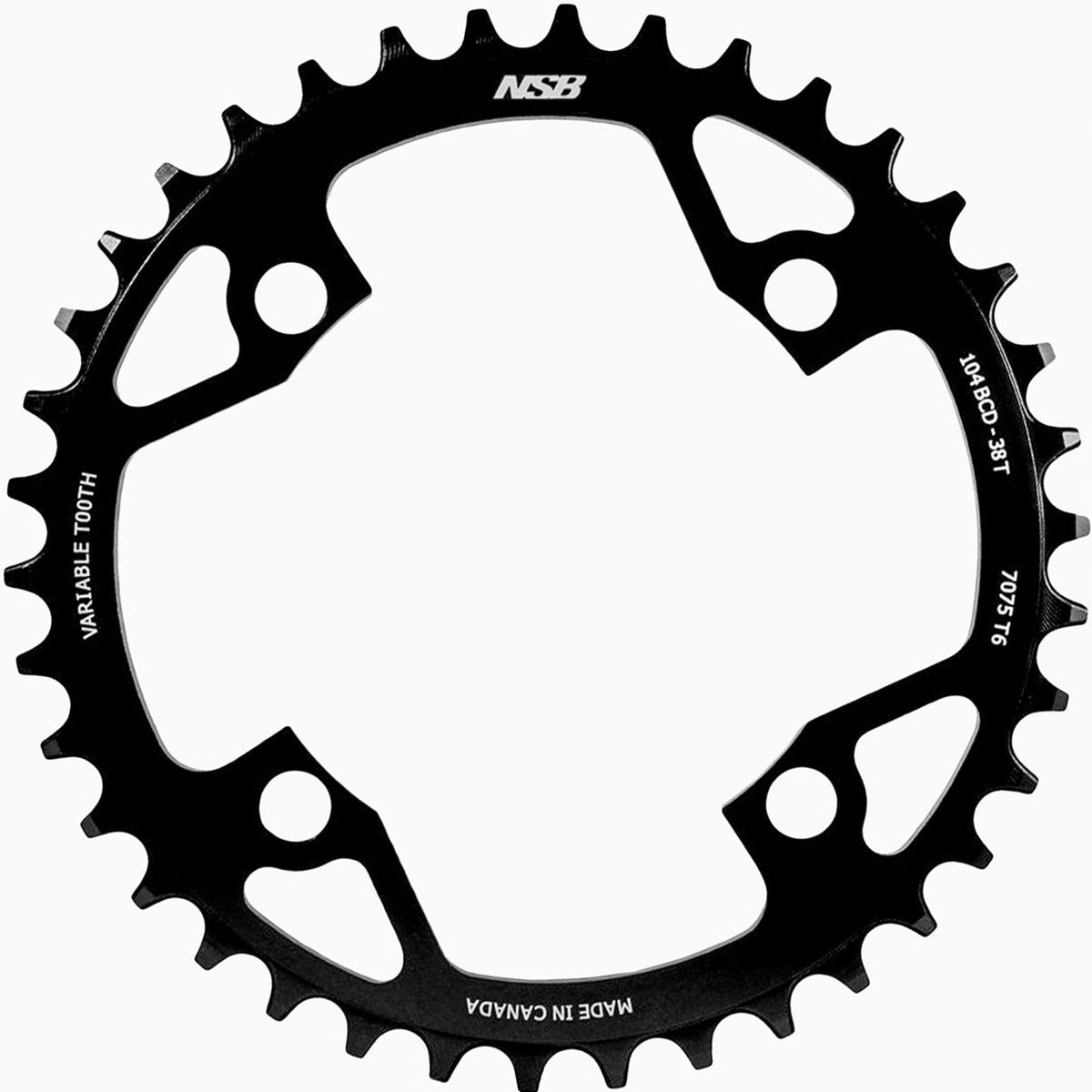 NSB 64/104mm BCD 4-Bolt Chainring – Full Cycle